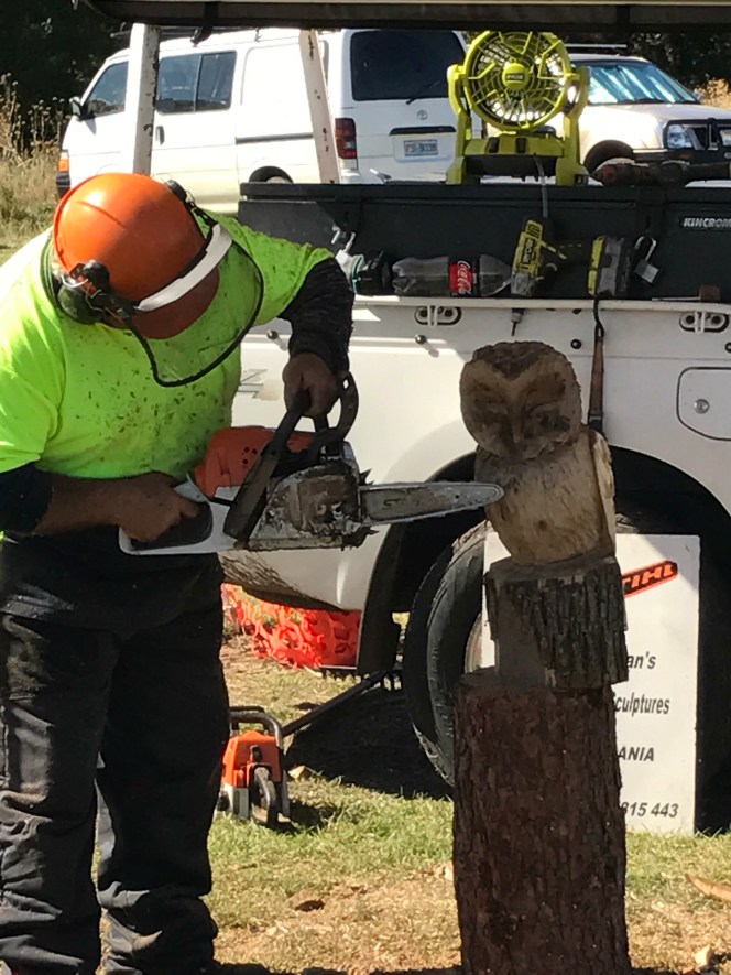Eddie Freeman Chainsaw Sculpture